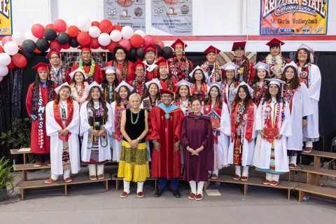 The small but mighty Cardinal class turn their tassels | Navajo Nation Office of the President