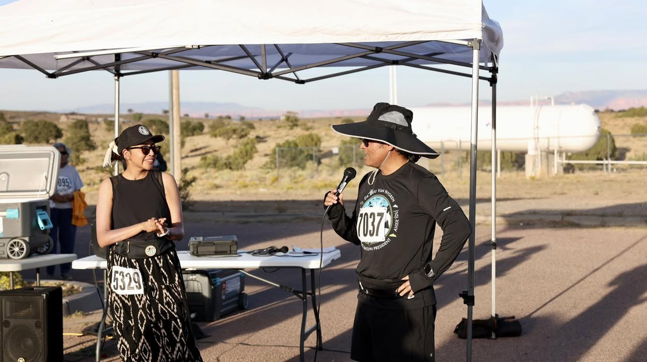 President Nygren Joins Rough Rock Community for ‘Just Move It’ 2025