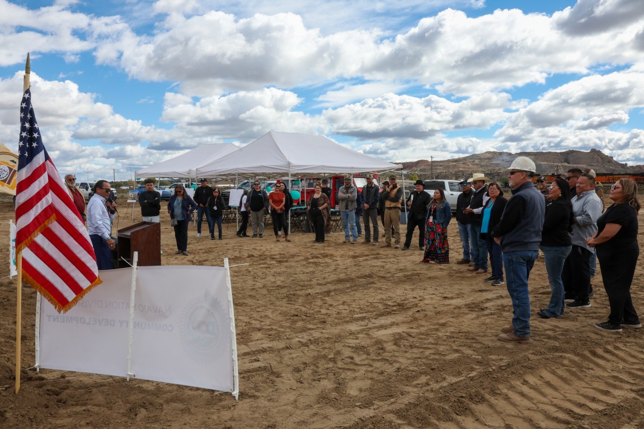 Groundbreaking for Navajo Housing and Workforce Opportunities