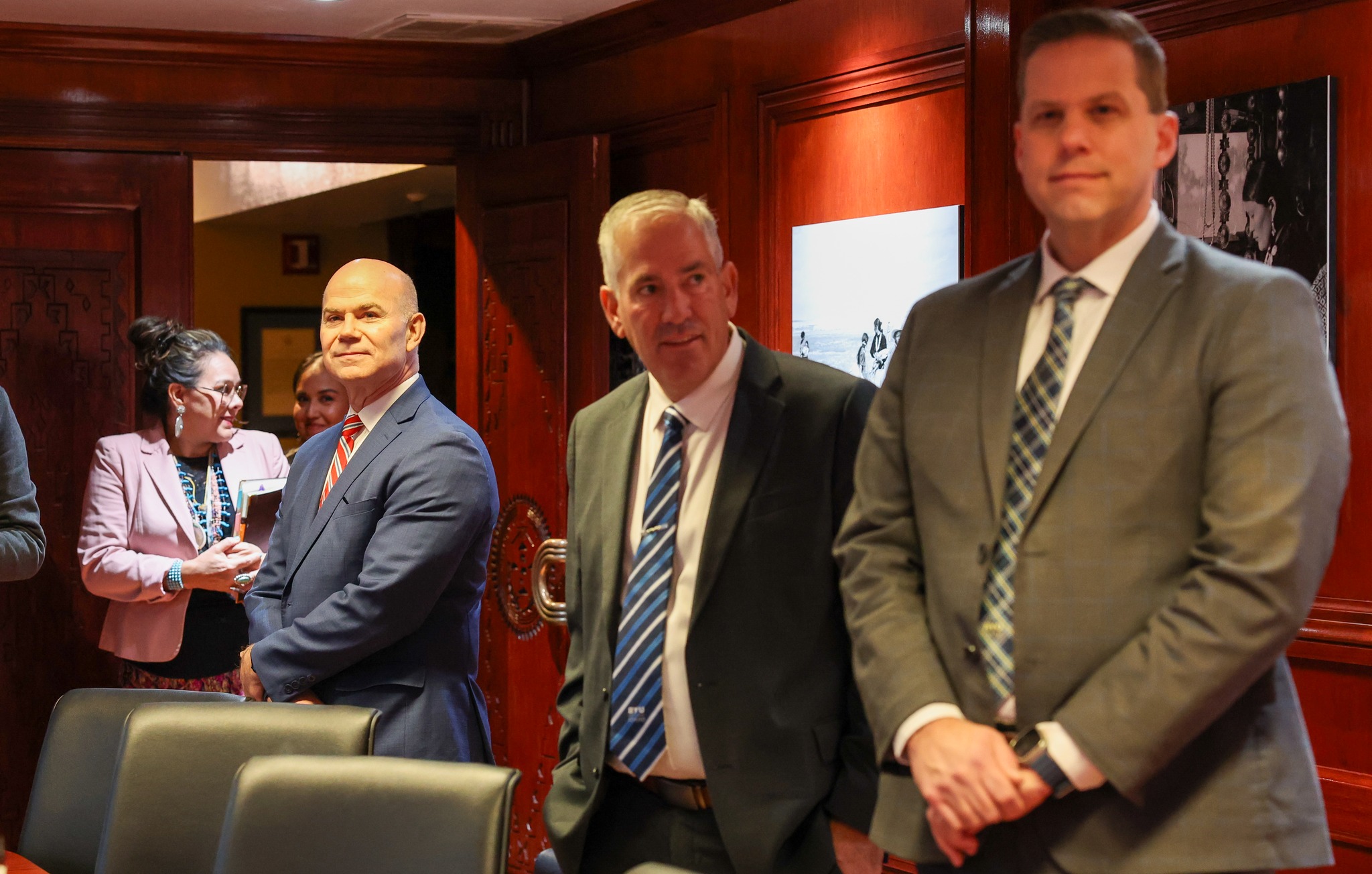 President Nygren Meets BYU–Idaho Leadership